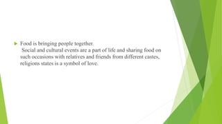 Functions of foods | PPTX