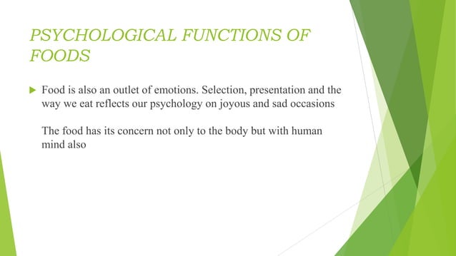 Functions of foods | PPTX | Healthy Cooking and Eating | Food & Drink