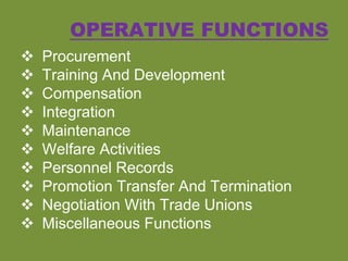 Functions of hrm | PPTX