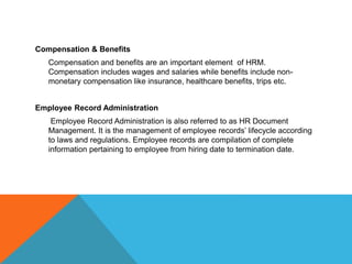 Functions of HRM.pptx A guide to understand HRM Functions | PPT