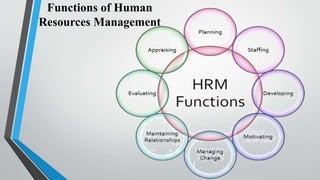 Functions of human resources | PPT