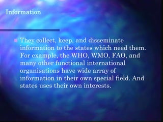 FUNCTIONS OF INTERNATIONAL ORGANIZATIONS.ppt