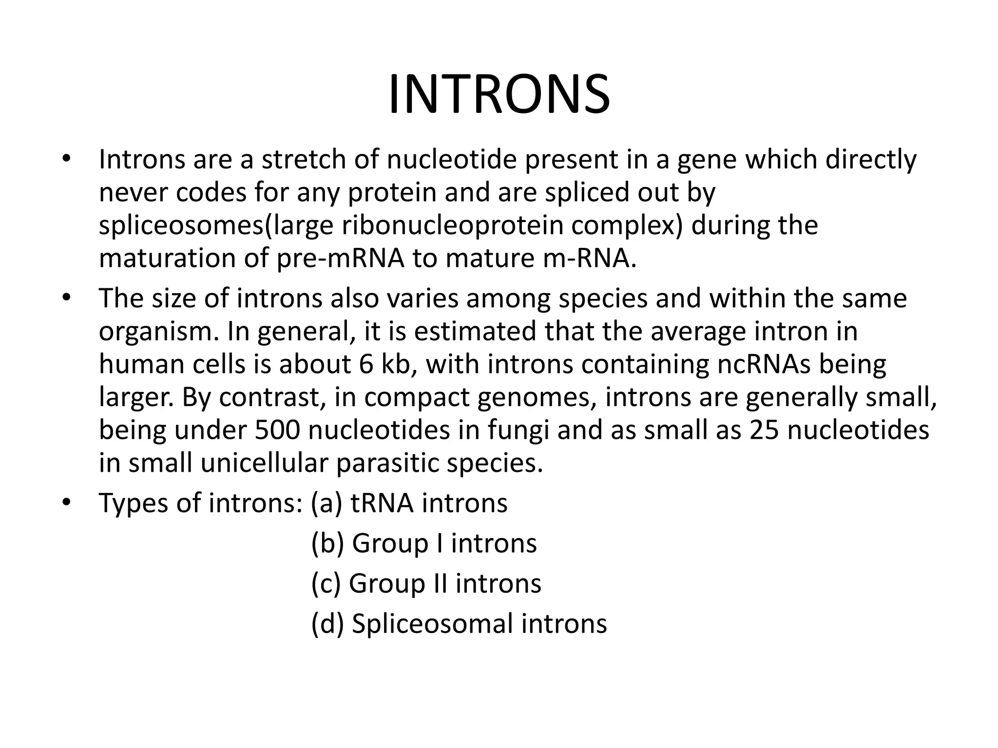 FUNCTIONS OF INTRONS.pptx