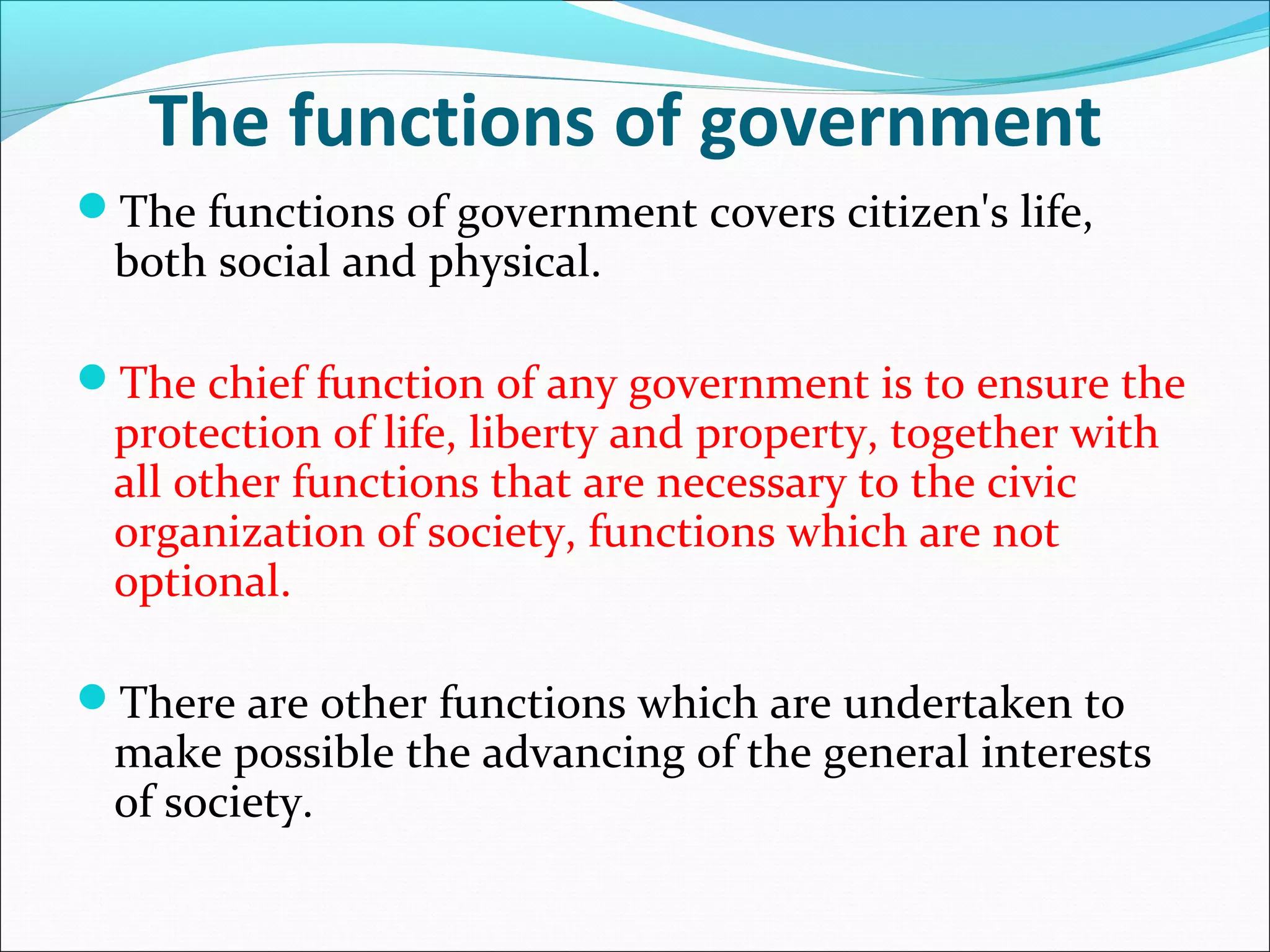 Functions of jamaica's government | PPT