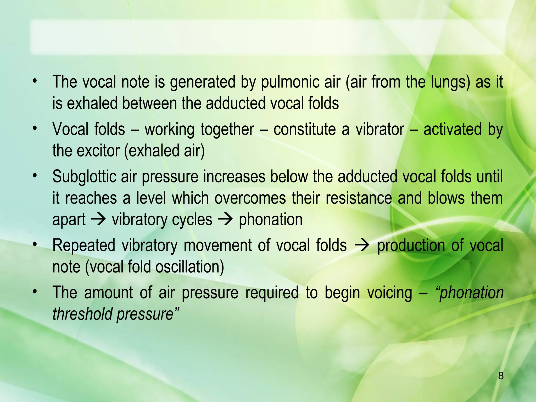 Functions of larynx | PPT