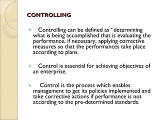 Functions of management | PPT | Human Resources | Business