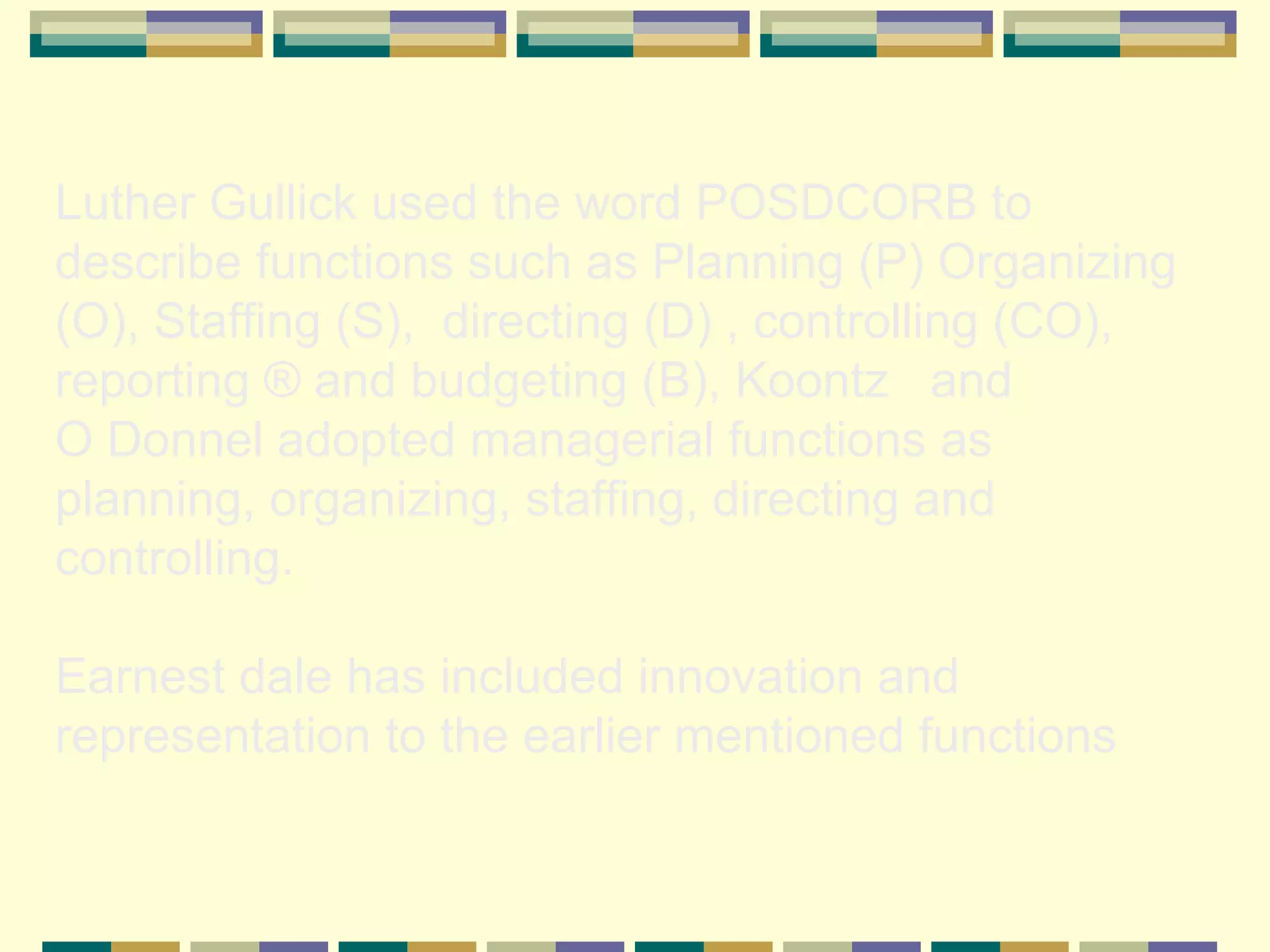 Functions of management | PPT