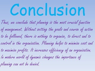 Functions of management | PPTX