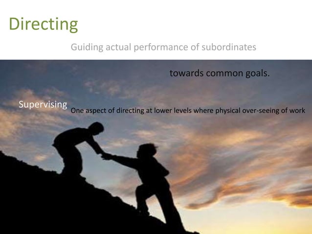 The Functions of Management | PPTX | Executive Leadership & Management ...