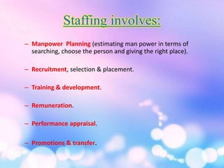 Functions of management | PPTX