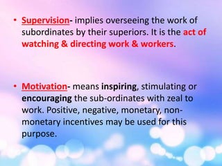 Functions of management | PPTX