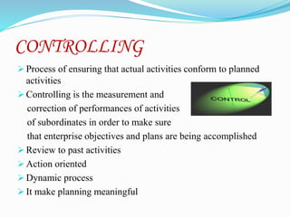 Functions of management | PPT