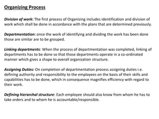 Functions of management | PPTX