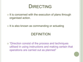Functions of management | PPT