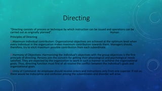 Functions of management | PPT