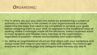 Functions of management | PDF