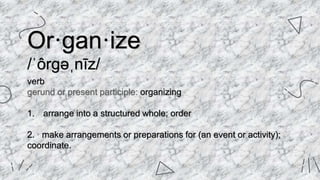 FUNCTIONS OF MANAGEMENT - ORGANIZING .pptx