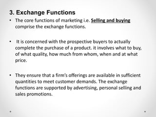 Functions of marketing & strategic marketing planning | PPTX