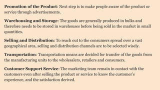 Functions of marketing | PPTX