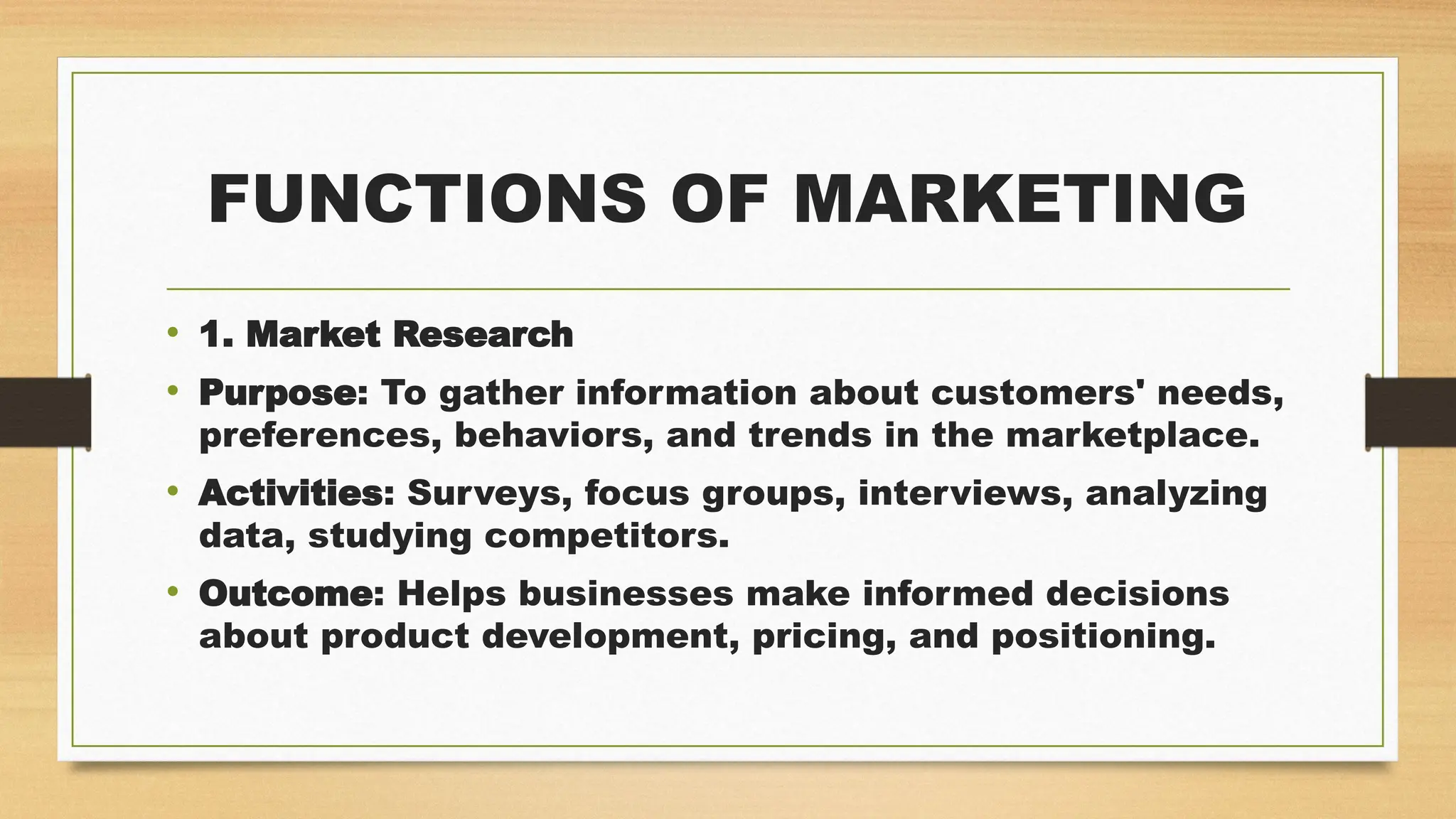 FUNCTIONS OF MARKETING-PRICING ,PROMOTION,DISTRIBUTION | PPT
