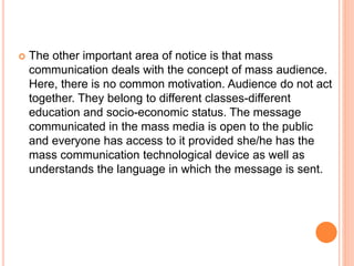 Functions of mass media | PPTX