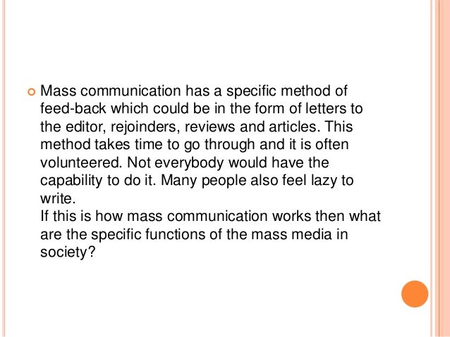 Functions Of Mass Media functions-of-mass-media