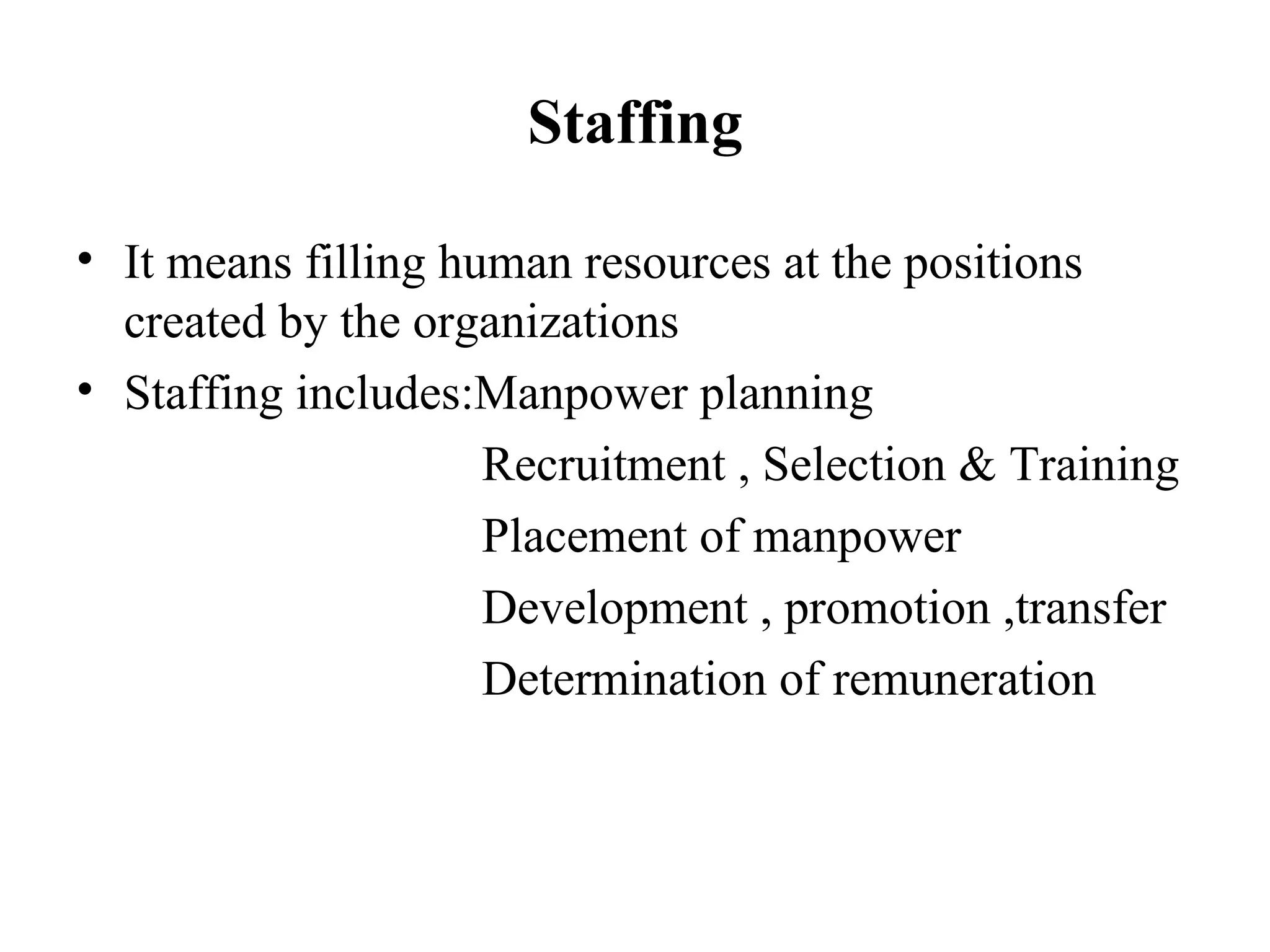 Functions of mgmt | PPT