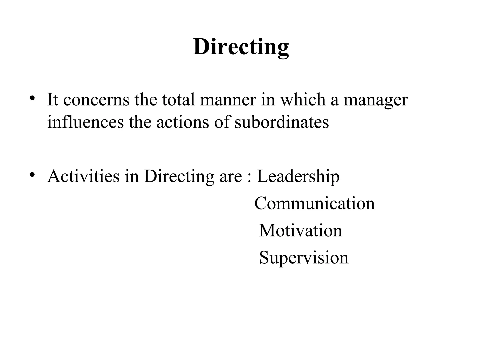 Functions of mgmt | PPT