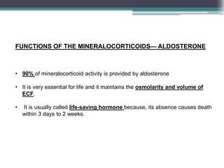 FUNCTIONS OF MINERALCORTICOIDS.pptx
