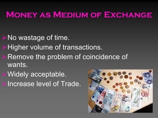 Functions Of Money | PPT