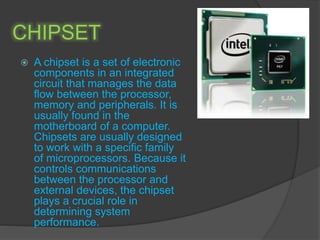 Functions of motherboard | PPTX | Operating Systems | Computer Software ...