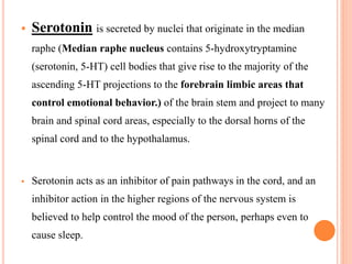Functions of neurotransmitters and neuropeptides | PPTX