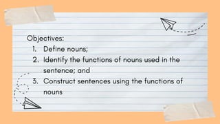 Grade 9 MELC B ASED Functions of Nouns.pptx