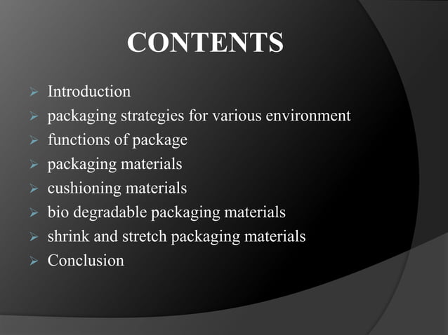 FUNCTIONS OF PACKAGING MATERIALS spt 3rd Unit.pptx