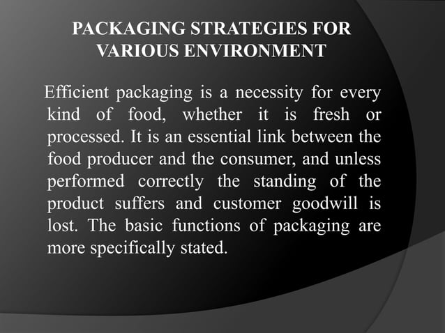 FUNCTIONS OF PACKAGING MATERIALS spt 3rd Unit.pptx