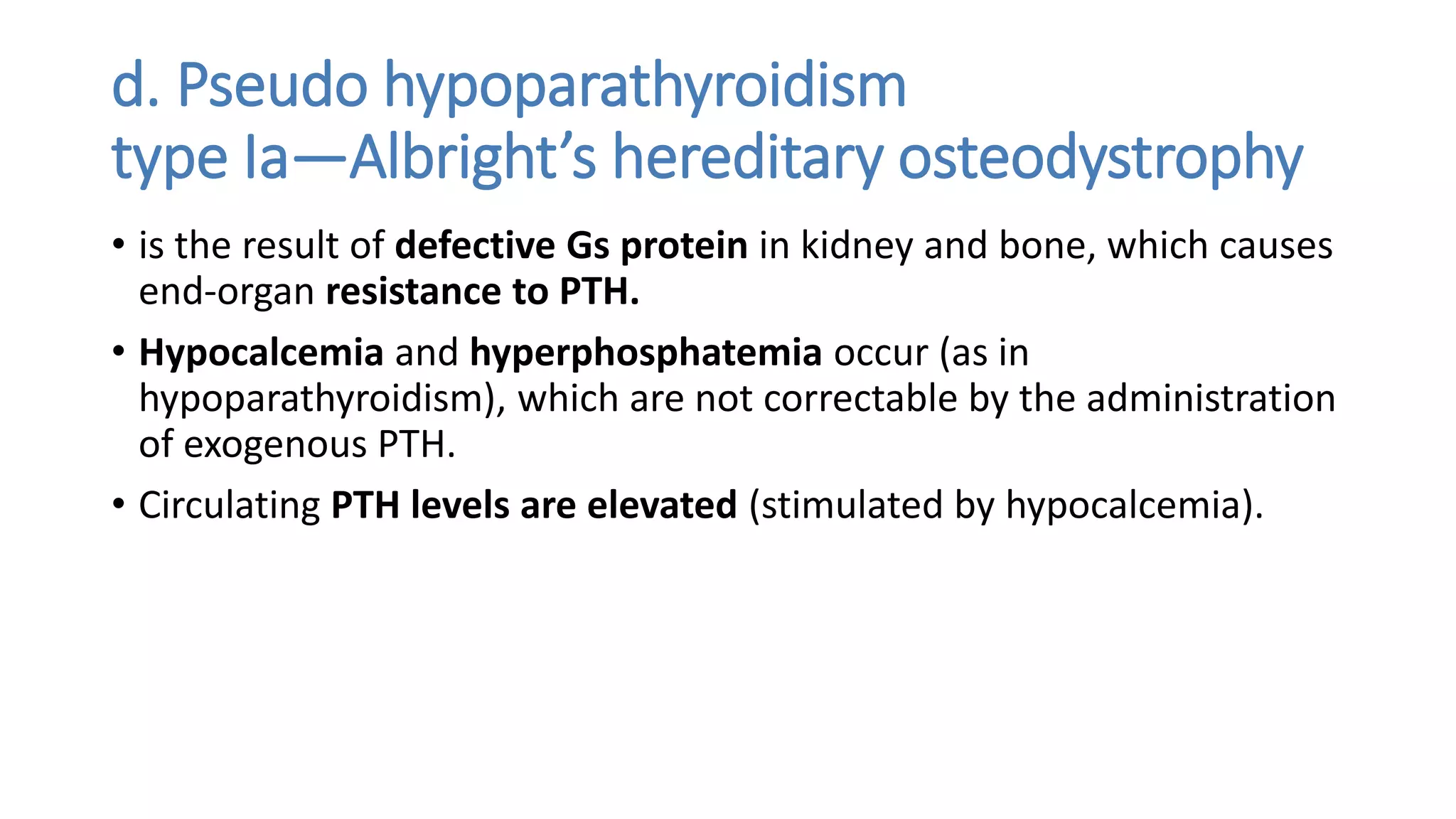 Functions Of Parathyroid Hormone Ppt