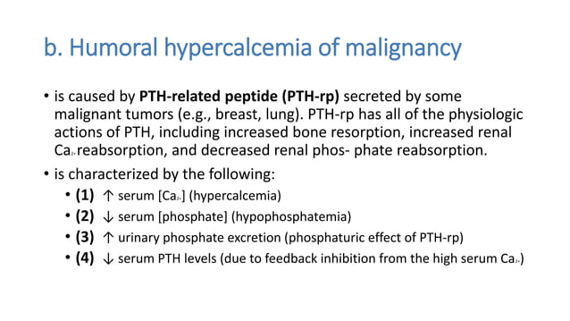 Functions Of Parathyroid Hormone Ppt