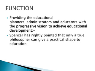 Functions of philosophy | PPTX