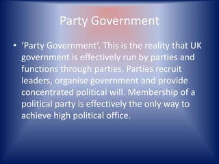 Functions of political parties | PPT