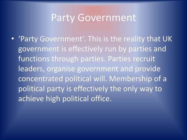 Functions of political parties | PPT