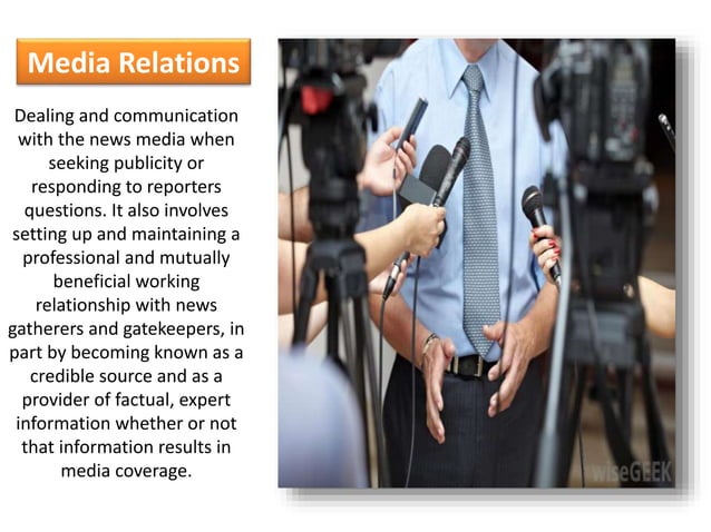 Functions of PR | PPTX