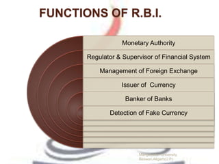 rbi functions | PPTX