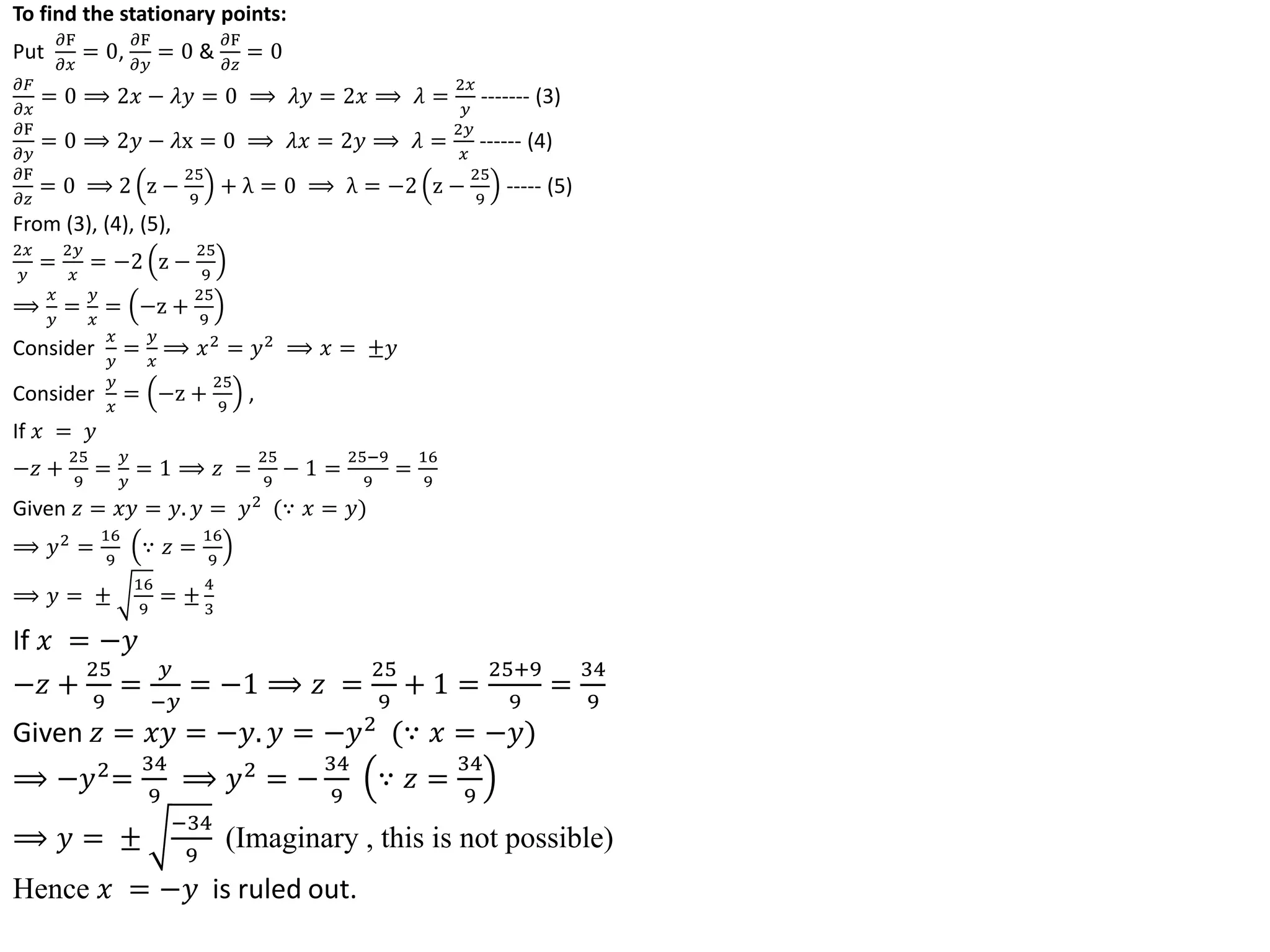 Functions of severable variables | PPT