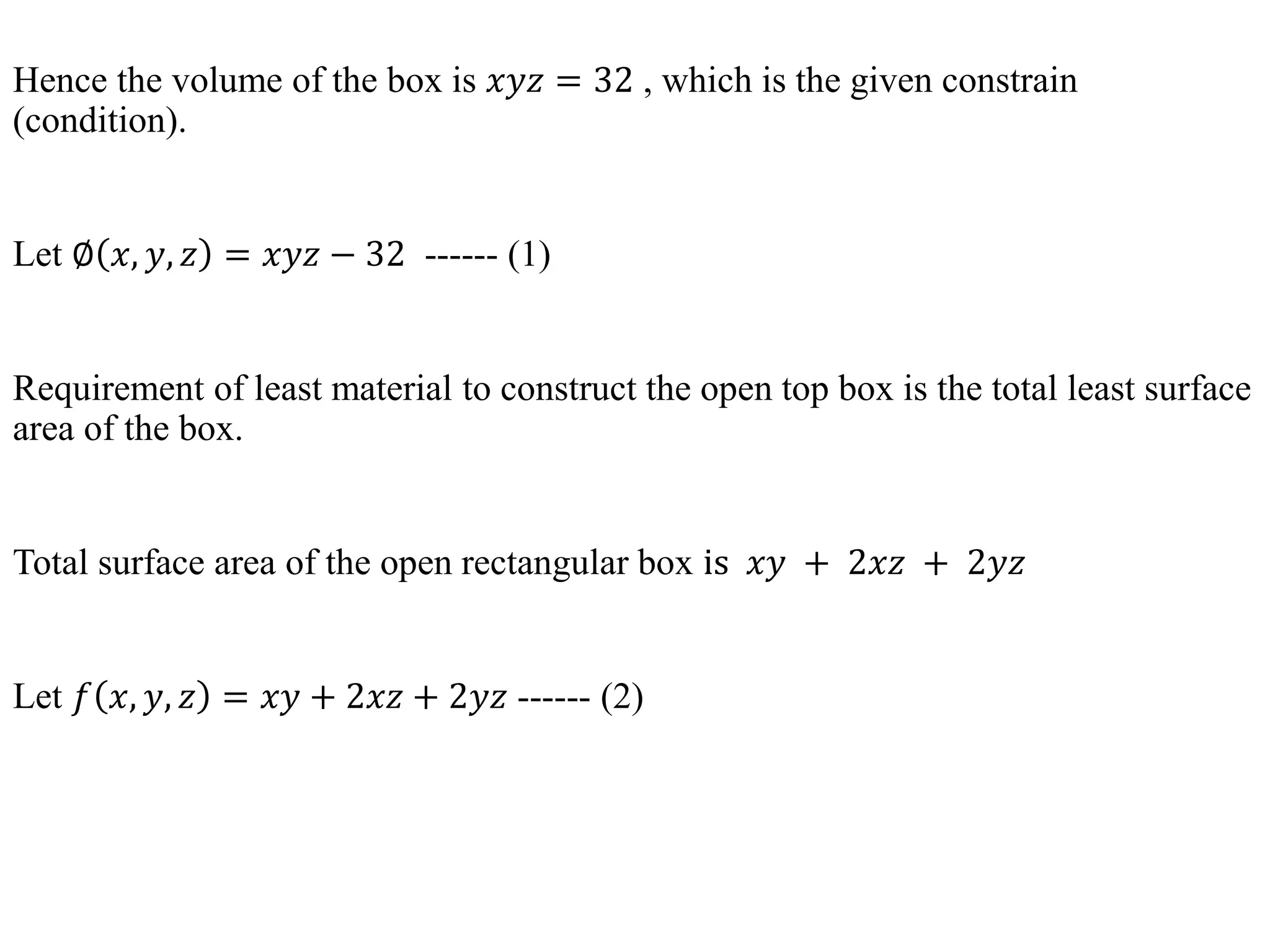 Functions of severable variables | PPT