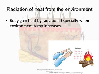 Functions of skin regulation of body temperature | PPTX
