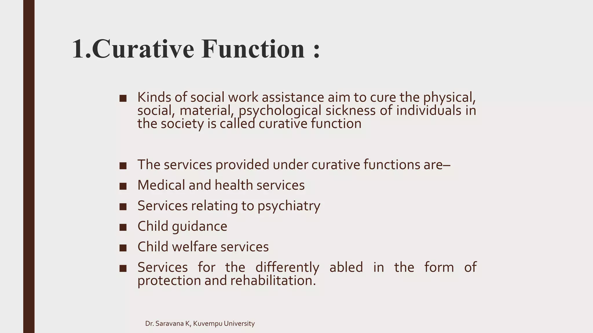 Function and Process of social work | PPTX