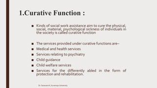 Function and Process of social work | PPTX