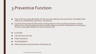 Function and Process of social work | PPTX