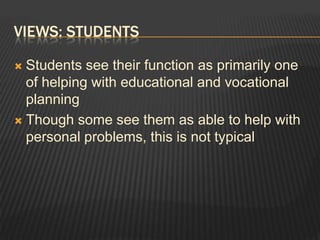 Functions Of The Counselor | PPTX