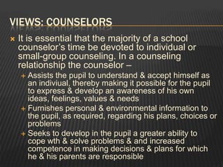 Functions Of The Counselor | PPTX
